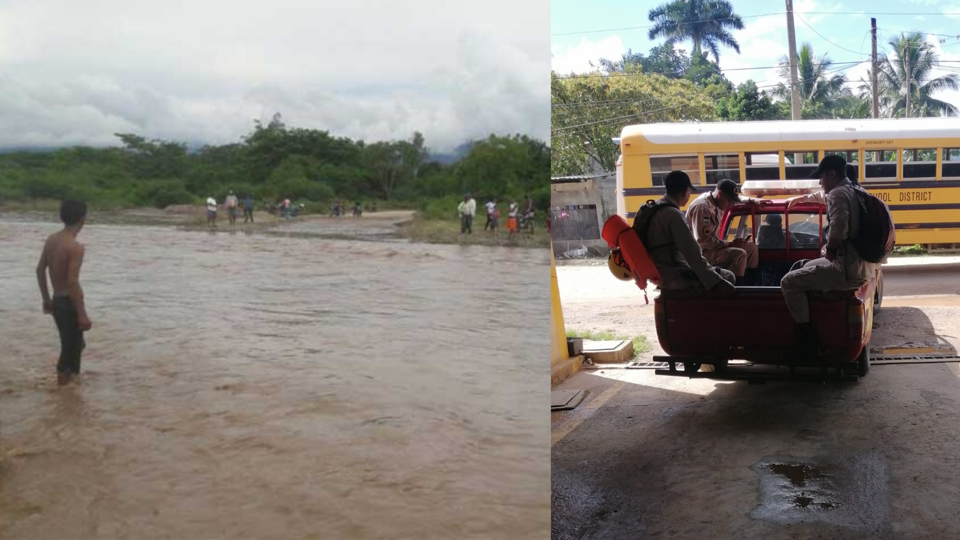 Cuatro mujeres mueren ahogadas en el río Yaguala en Yoro
