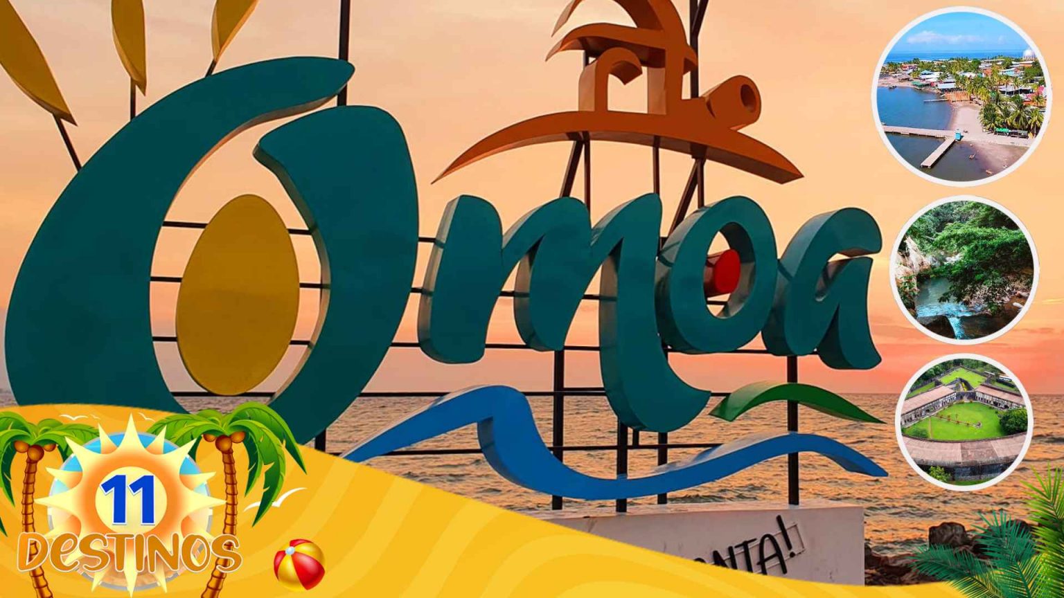 Omoa, Cortés, un paraíso que se debe visitar en Honduras